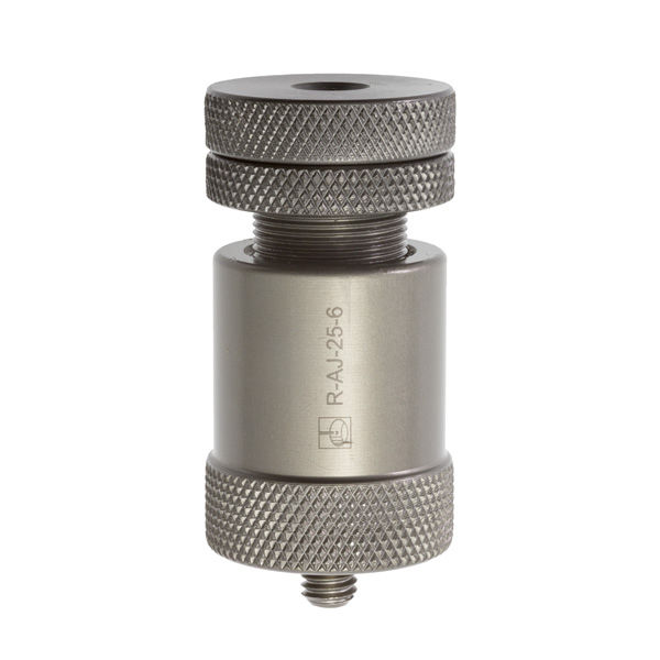 Product R-AJ-25-6, Ø25 mm adjustable aluminium jack stand with M6 thread