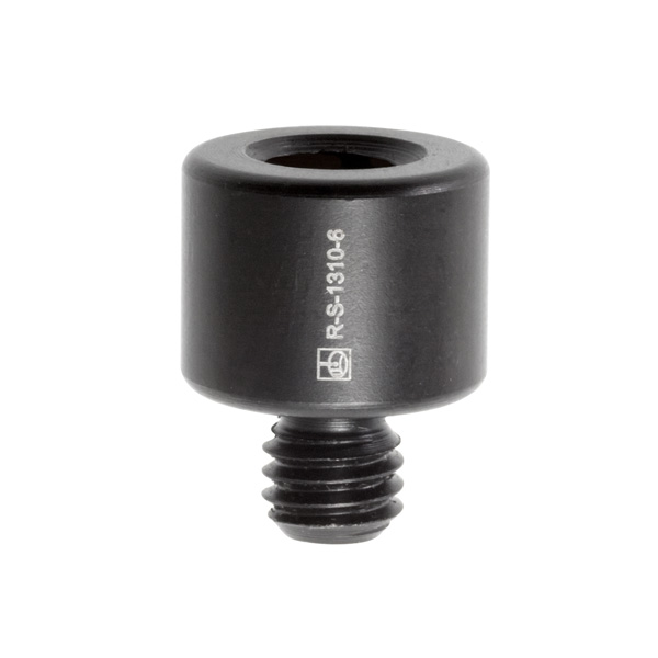 Product R-S-1310-6, Ø13 mm × 10 mm steel standoff with M6 thread
