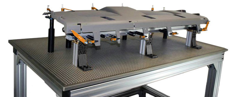 Metrology fixture table