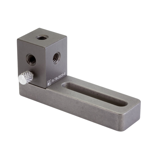 Product R-TB-2025-6, 20 mm² x 70 mm tower block with base and M6 thread