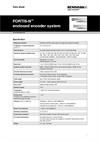 Optical encoders data sheets
