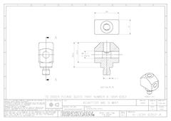 Product A-1034-0357, Datum ball three-way adaptor