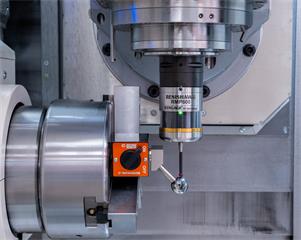 RMP600 probing an Axiset sphere