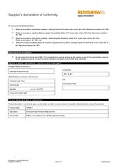 Declaration of conformity: HPMA-X - AUD 2021-00724-01-B