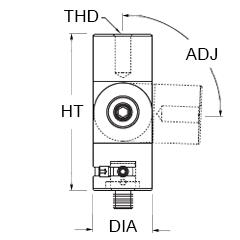Technical Drawing for adjustable pivot joint