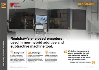 Case study: Renishaw's enclosed encoders used in new hybrid additive ...