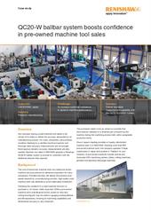 Case study: QC20-W ballbar system boosts confidence in pre-owned ...