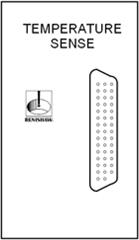 Temperature sense daughtercard