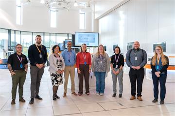 The EDI Group at the Renishaw headquarters, New Mills, Gloucestershire