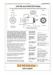 Data sheet: LP2 DD and LP2H DD probes