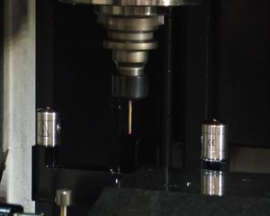 Tool setting using NC4 non-contact tool setting probe on RAMTIC ...