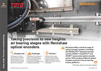 Case study: Taking precision to new heights: air bearing stages with ...