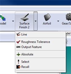 Technical drawing: Surface finish technical over view - 2