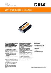 Data sheet: E201 USB Encoder Interface