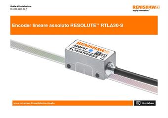 Guida all'installazione: accuracy linear encoder Encoder lineare ...
