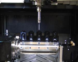 Machine setting checks performed on RAMTIC machining centre