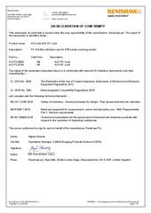 Certificate (CE): AC2 and AC3 PC cards UKD2021-00719-01-A