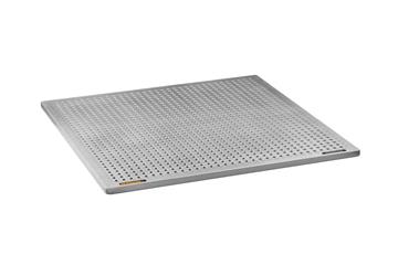 1/4-20 CMM aluminium plate, 0.5 in × 18 in × 18 in