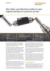 Case study: Mori Seiki - Renishaw ballbar gives highest standard of customer service