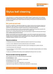 White paper: The importance of stylus cleaning