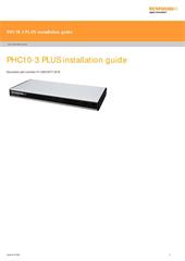 Installation guide: PHC10-3 PLUS