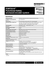 Data sheet: FORTiS-N™ FS (Functional Safety) enclosed encoder system
