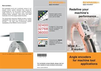 Flyer: Angle encoders for machine tool applications