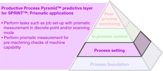 Productive Process Pyramid™ process setting for SPRINT™ Prismatic
