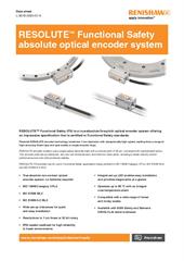 Data sheet: RESOLUTE™ Functional Safety absolute optical encoder system