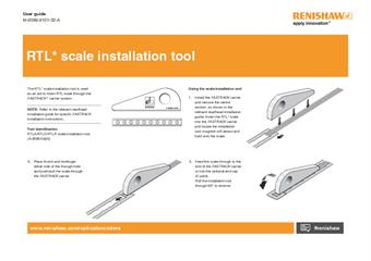 User guide: RTL* scale installation tool