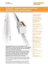 Data sheet: EVOLUTE™ absolute optical encoder with Mitsubishi serial ...