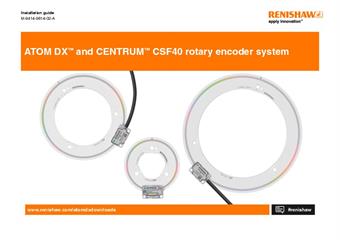 Installation guide: ATOM DX™ and CENTRUM™ rotary encoder system