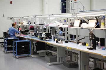 Assembly area at Woodchester