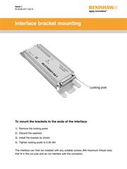 Installation guide: Interface bracket mounting
