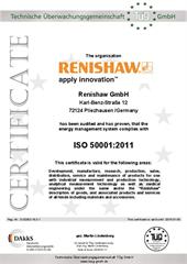 Product quality statement: ISO 50001