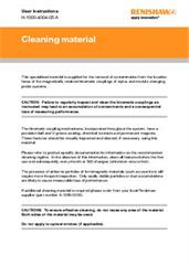 User instructions: TP20 and TP200 cleaning