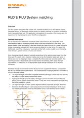 Application note: RLD & RLU System matching