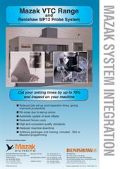 Flyer: Mazak VTC Range and Renishaw MP12 Probe System