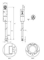 Technical drawing: SFM-E2 dimension image