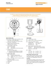 Data sheet: OMI optical machine interface