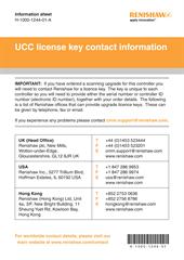Leaflet: UCC license key