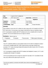 Product bulletin: PBC- 02705 - Launch of VA11 artefact kit