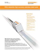 Data sheet: RSLA absolute high accuracy stainless steel scale