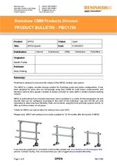 Product bulletin: PBC-1760 - MRS2 product launch