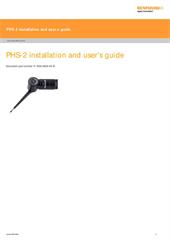 Installation & user's guide: PHS-2