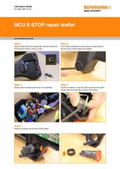 Leaflet: Repair leaflet: MCU E-STOP