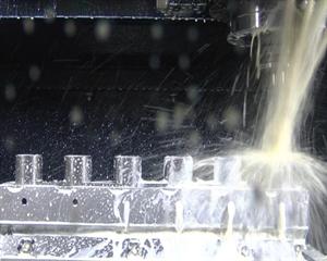 Part machining and automated broken tool check on RAMTIC machining ...