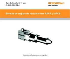 Guía de instalación: Sondas de reglaje de herramientas APCA y APCS