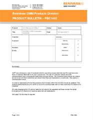 Product bulletin: PBC-1492 - UCClite-2 USB connection