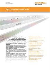 Data sheet: RTLC incremental linear scale
